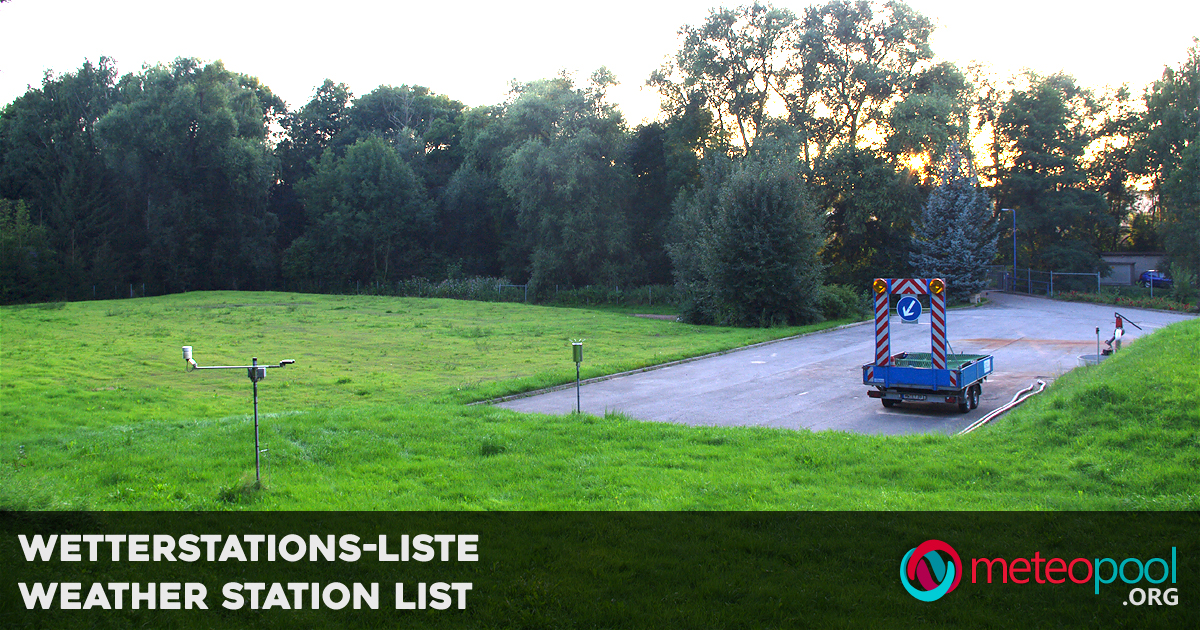 Weather station: Rochlitz, Klärwerk (MeteoGroup Number 10483 WMO ---)