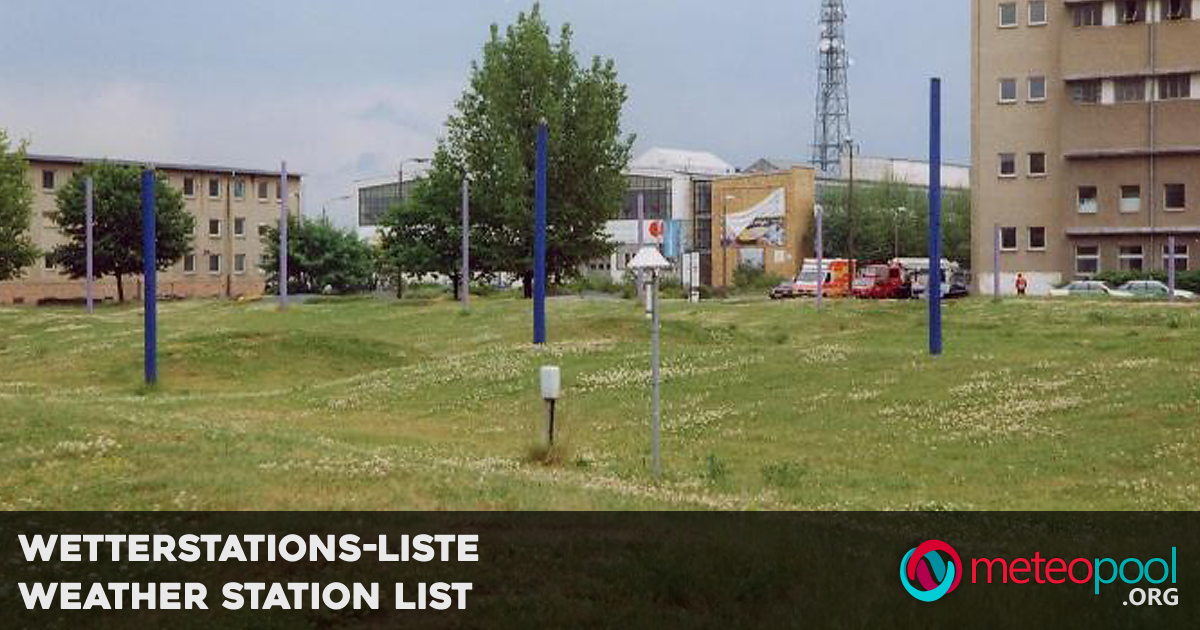 Weather station: Berlin-Adlershof (Meteogroup Number 10387 WMO ---)