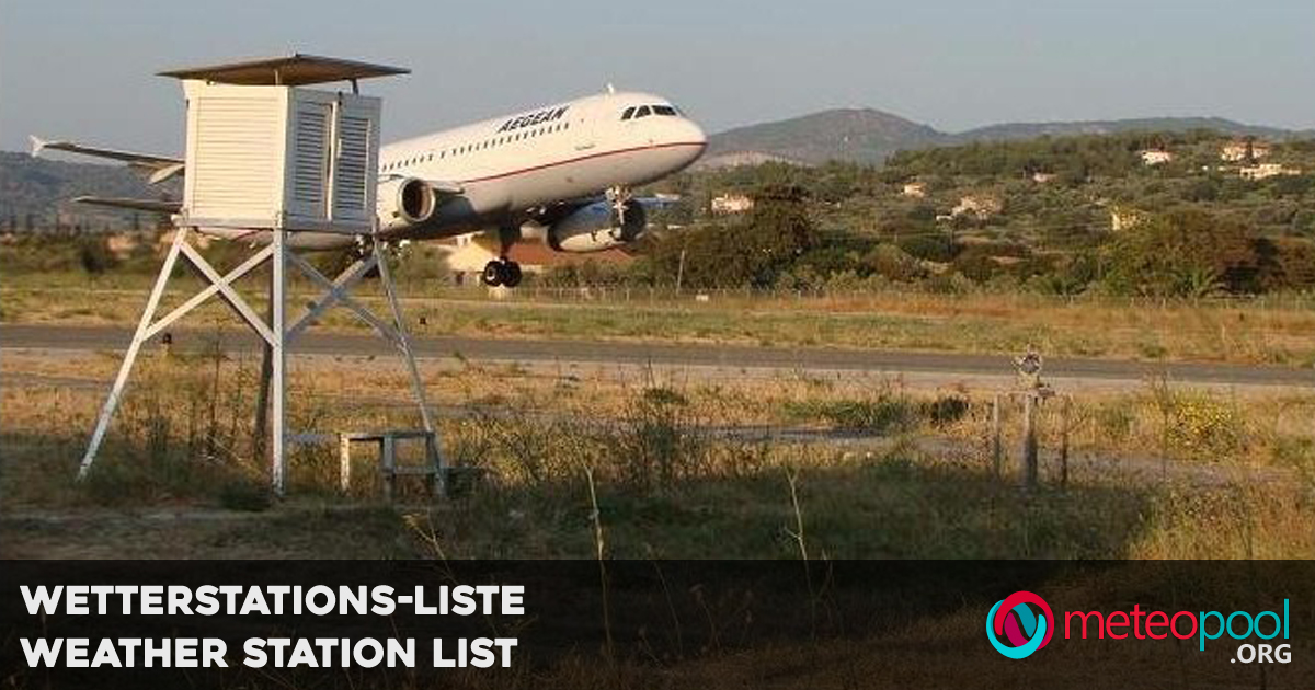 Weather station: Chios Airport LGHI (Hellenic National Meteorological ...