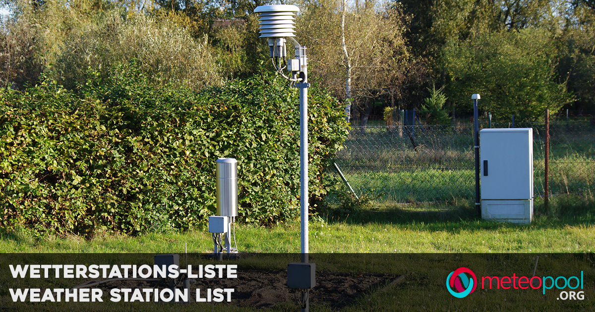 Weather station: Klitzschen (zu Mockrehna) (Deutscher Wetterdienst (DWD ...